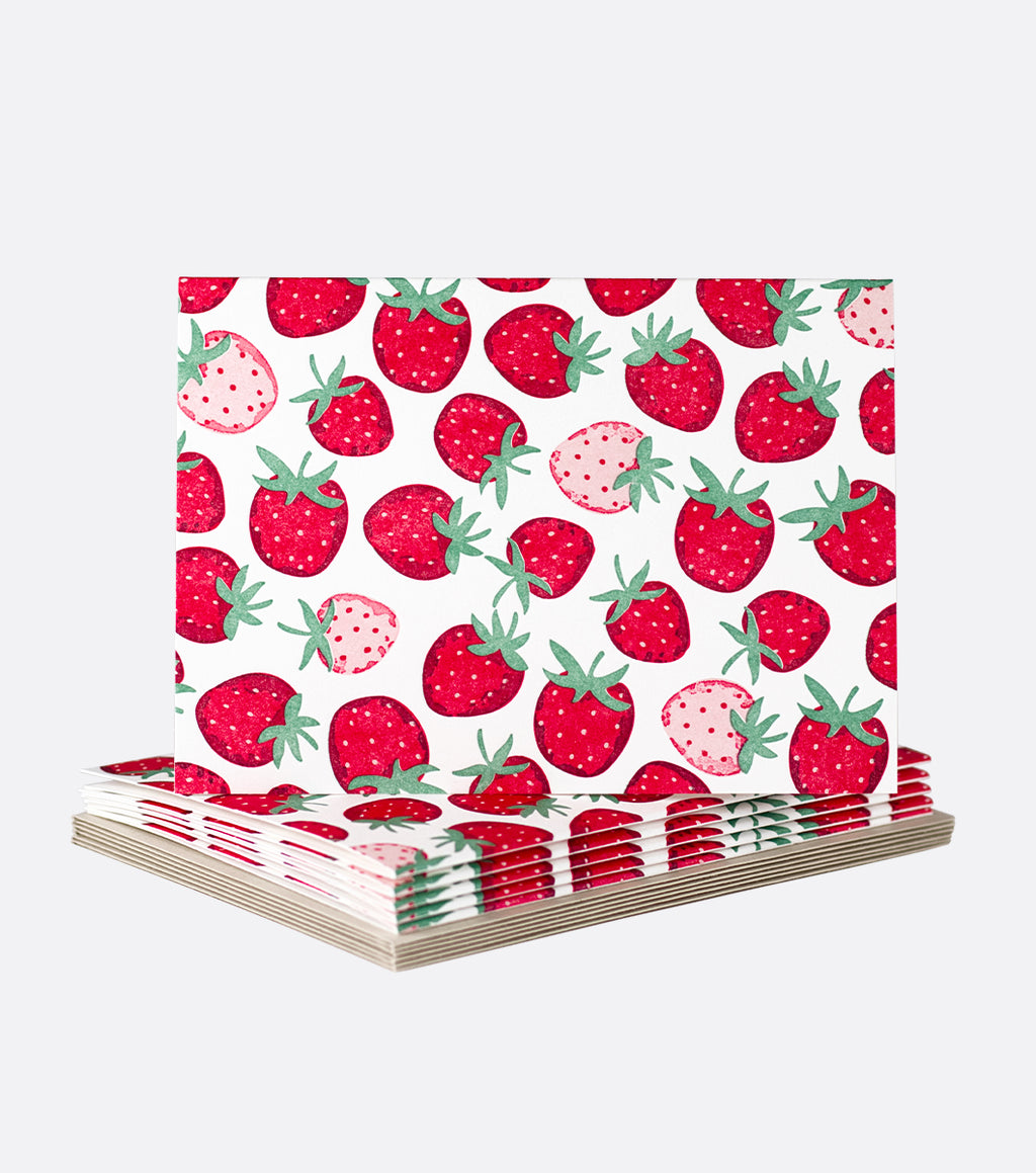 Elum Designs | Strawberry Pink Boxed Notes