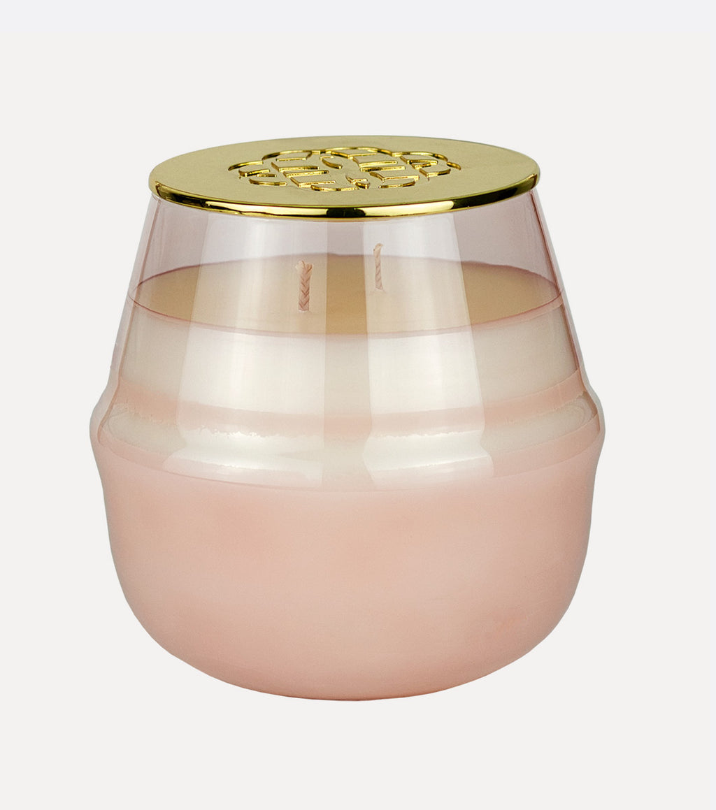 Elum Designs | Moroccan Rose 18 oz Rowan Glass Candle