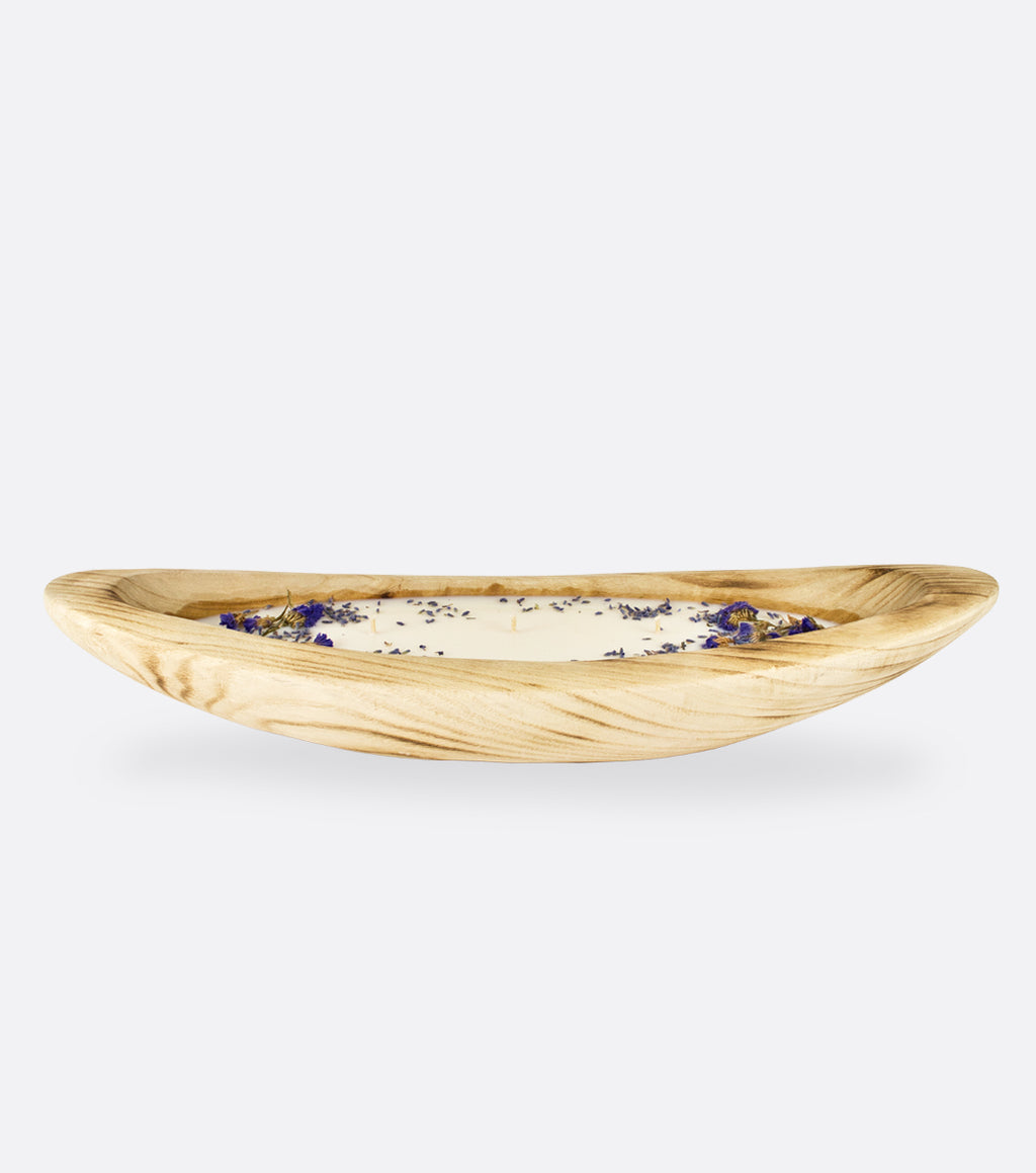 Elum Designs | Oval Wooden Statement Candle